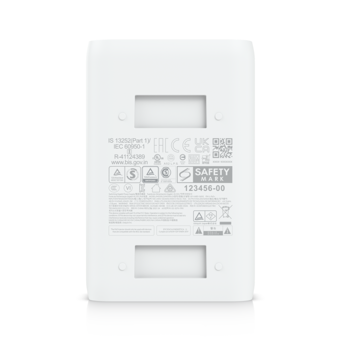 Ubiquiti Poe Injector POE 48 24W G UBIQUITI Gigabit PoE 48V 24W 2 RJ45 ...